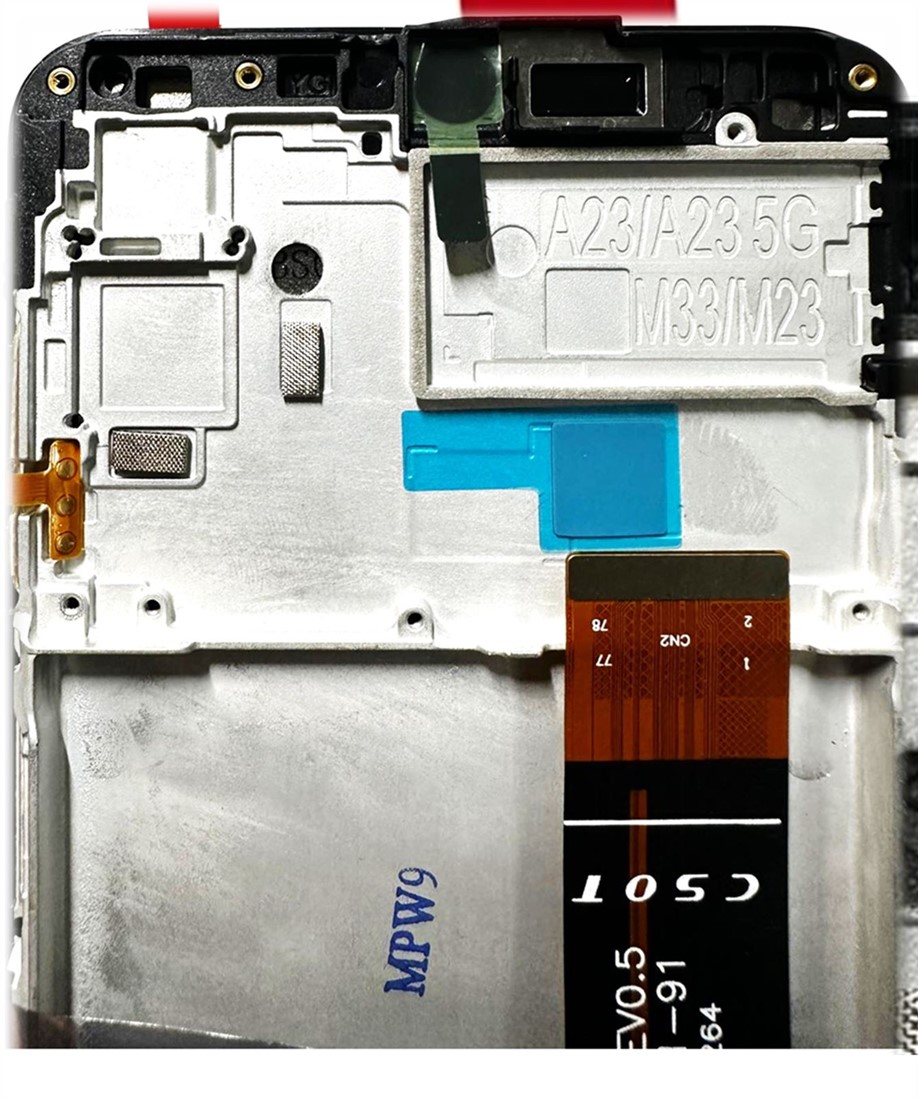 LCD Display Galaxy M23/M33 M336B BLK FLEX with Frame New/ORG ...
