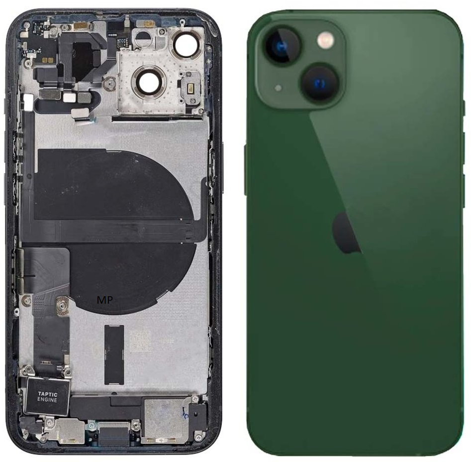 iPhone 13 - Back Housing Complete (Pulled) no Battery - Groen ...