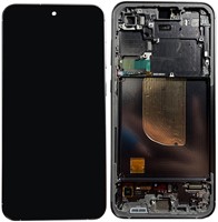 LCD Display Service Pack Galaxy S23FE S711 GH82-32854A with Frame - Zwart | MondiParts B.V.