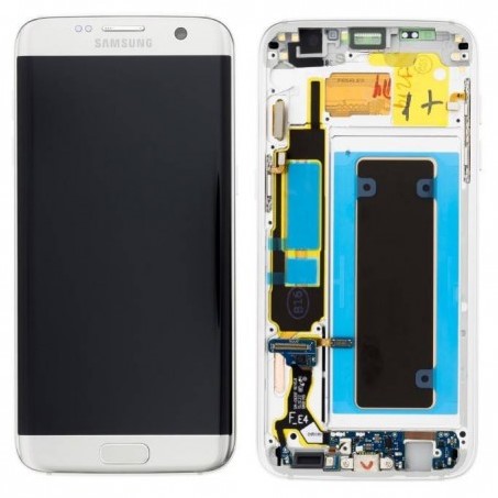 LCD Complete Refurbished Galaxy S7 Edge G935 - Silver