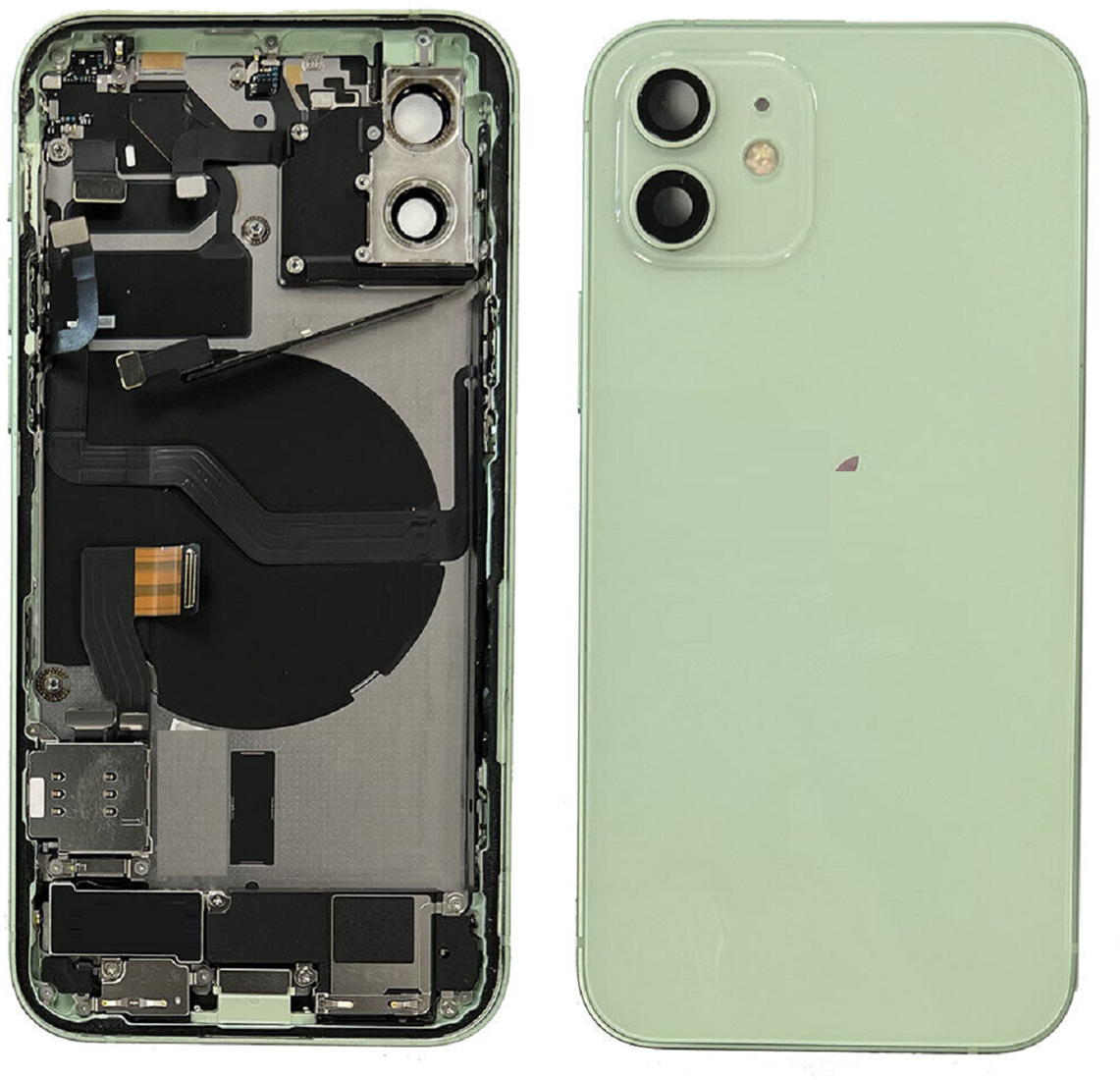 iPhone 12 - Back Housing Complete (Pulled) - Groen | MondiParts B.V.