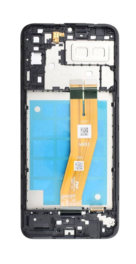 LCD Display Galaxy A04e A042 with Frame NEW/ORG - Zwart | MondiParts B.V.