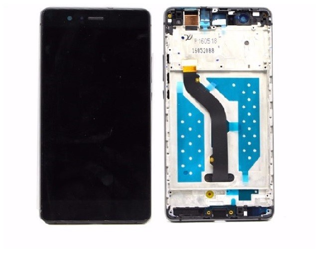 P9 Lite - LCD Display Compleet with Frame - Zwart | MondiParts B.V.