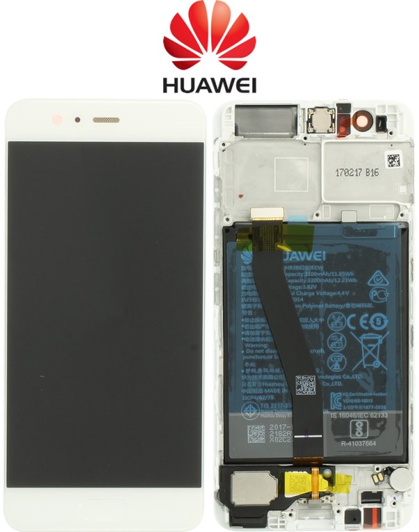 Honor 7 - LCD Display Compleet - Wit | MondiParts B.V.