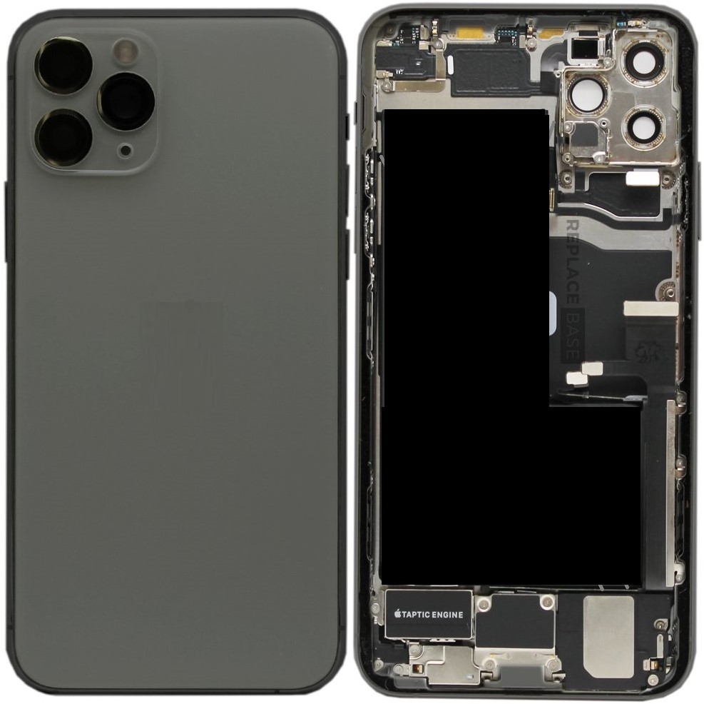 iPhone 11 Pro - Back Housing Complete (Pulled) no Battery - Groen ...