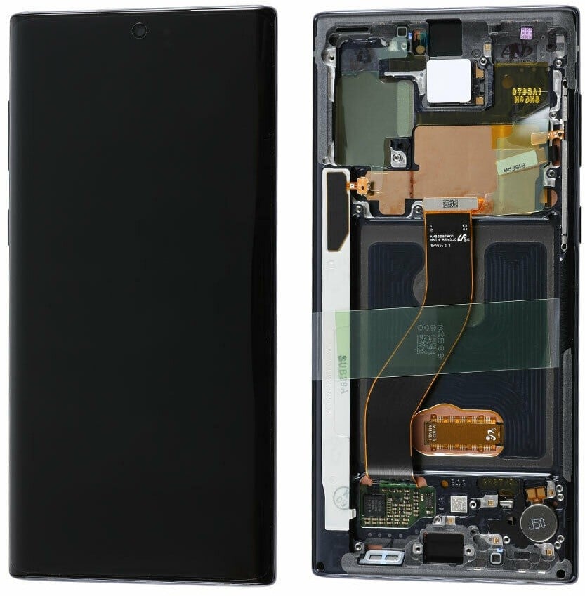 LCD Display Service Pack Galaxy Note 10 N970 GH69-33097B - Black