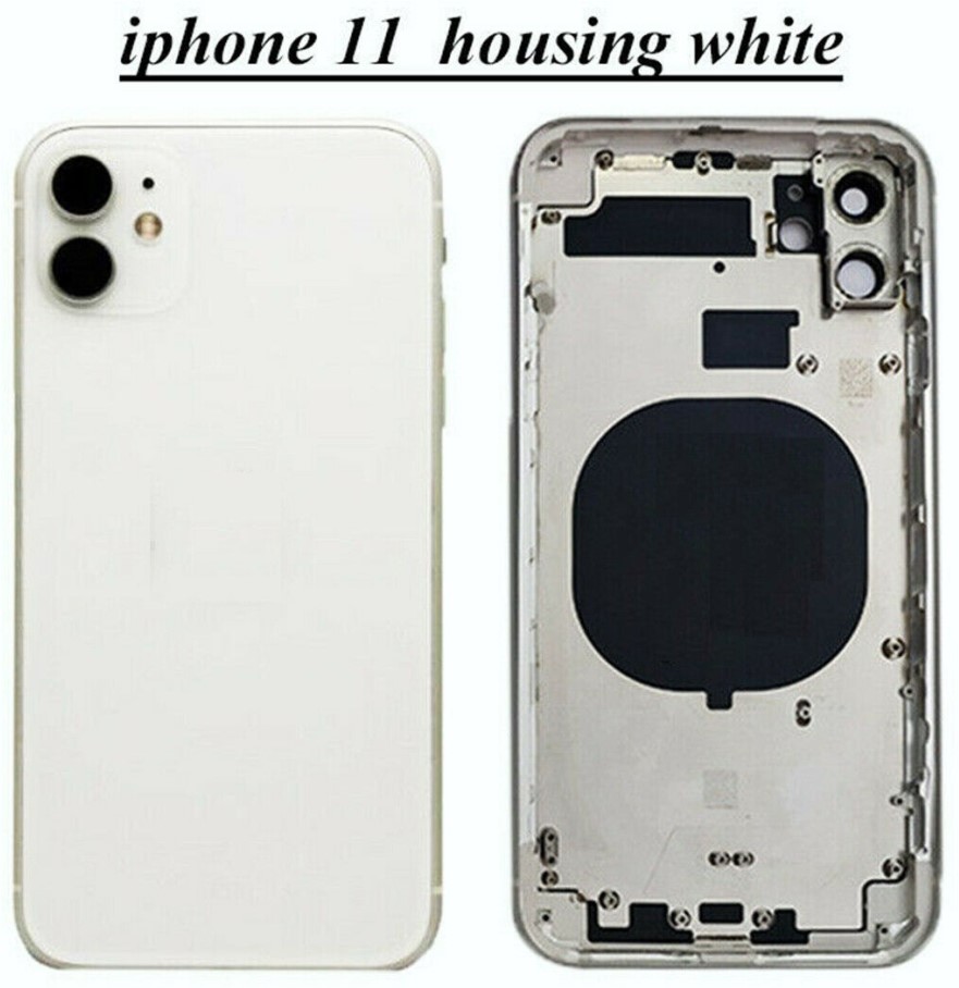 iPhone 11 - Back Housing Complete (Pulled) no Battery - White
