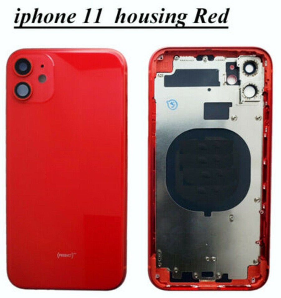 iPhone 11 - Back Housing Complete (Pulled) no Battery - Rood ...