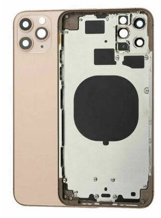 iPhone 11 Pro Max - Back Housing Complete (Pulled) no Battery - Goud ...