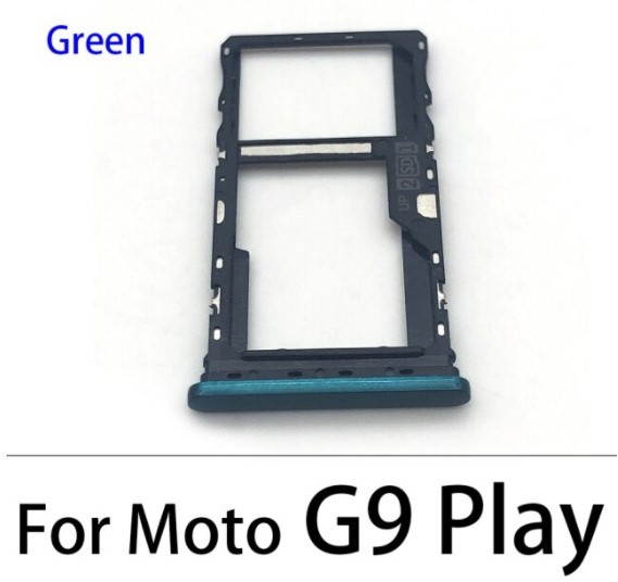 Moto G9 Play - Simcard Tray - Groen | MondiParts B.V.