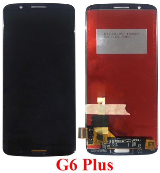 Moto G6 Plus - LCD Display Compleet no Frame - Zwart | MondiParts B.V.