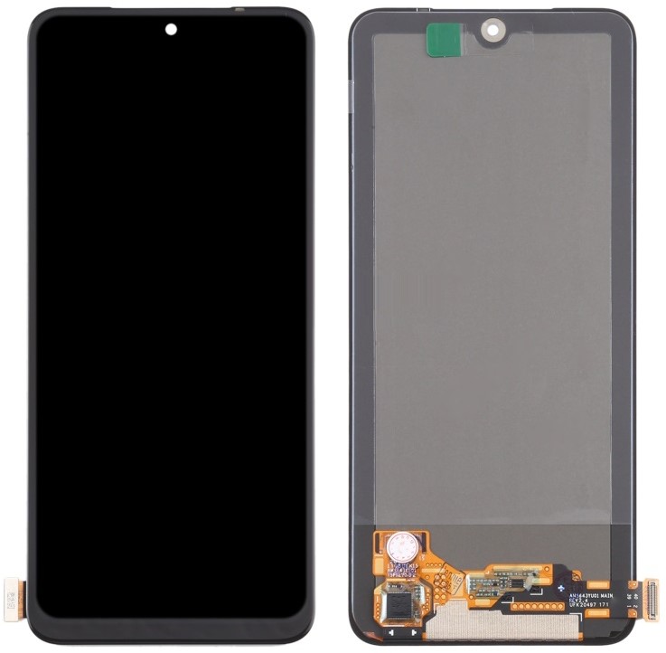 Xiaomi RedMi Note10/10s - LCD Display Complete no Frame OLED - Zwart | MondiParts B.V.
