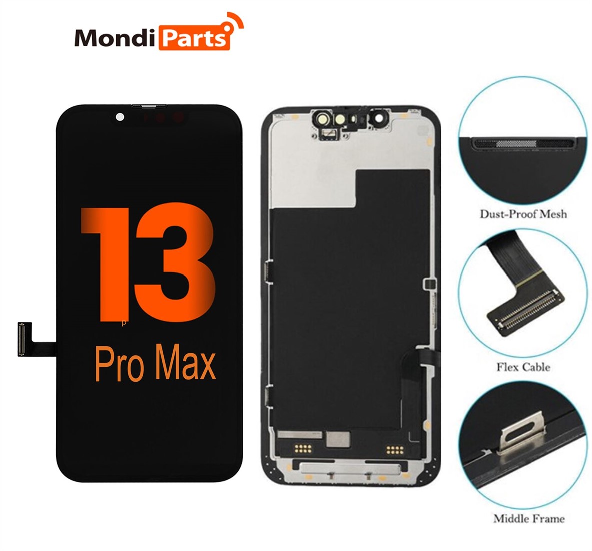 iPhone 13 Pro Max - LCD Display Refurbished | MondiParts B.V.