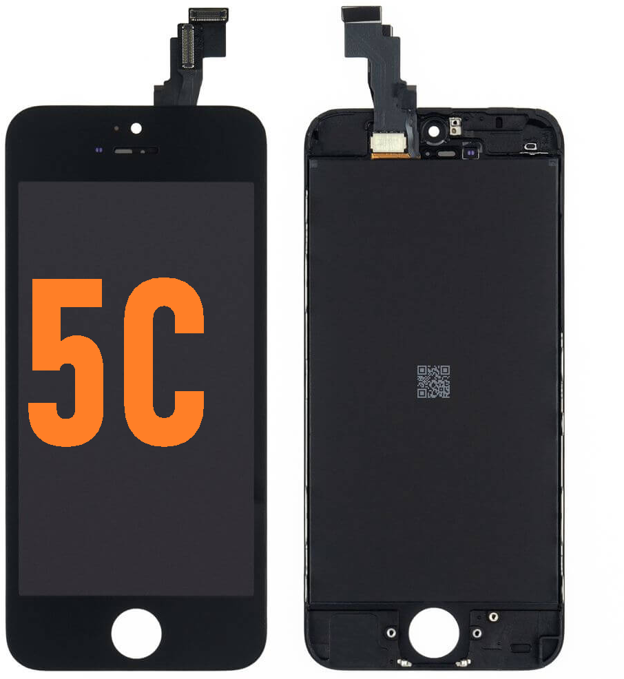 iPhone 5C LCD Display Refurbished Zwart | MondiParts B.V.