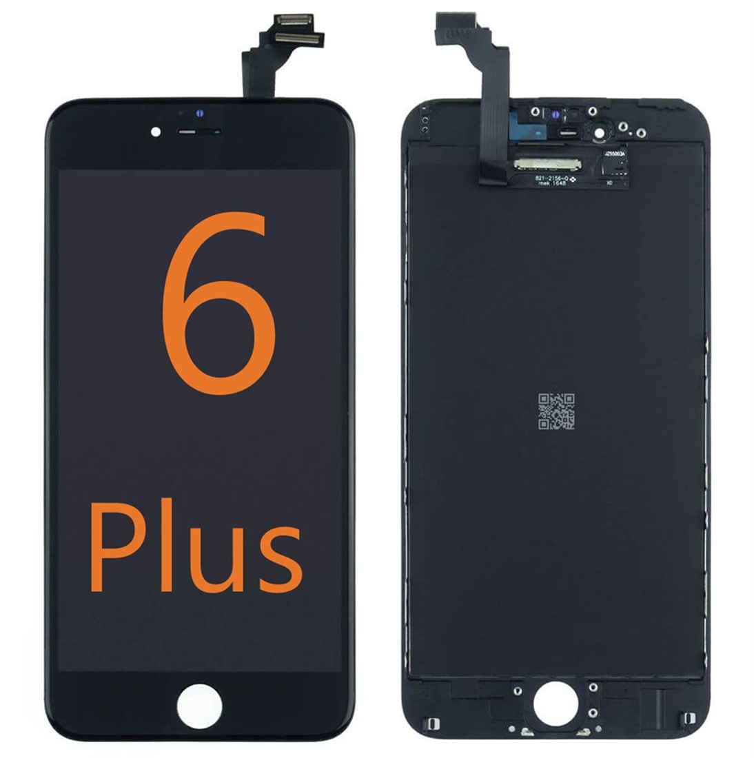 iPhone 6G Plus LCD Display - Compatible Zwart | MondiParts B.V.