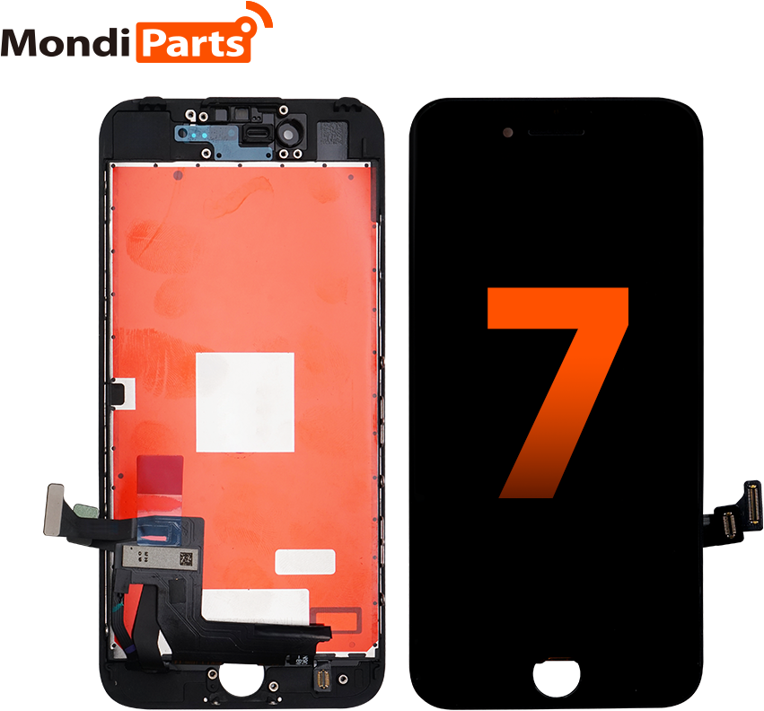 iPhone 7G LCD Display - Compatible Zwart | MondiParts B.V.