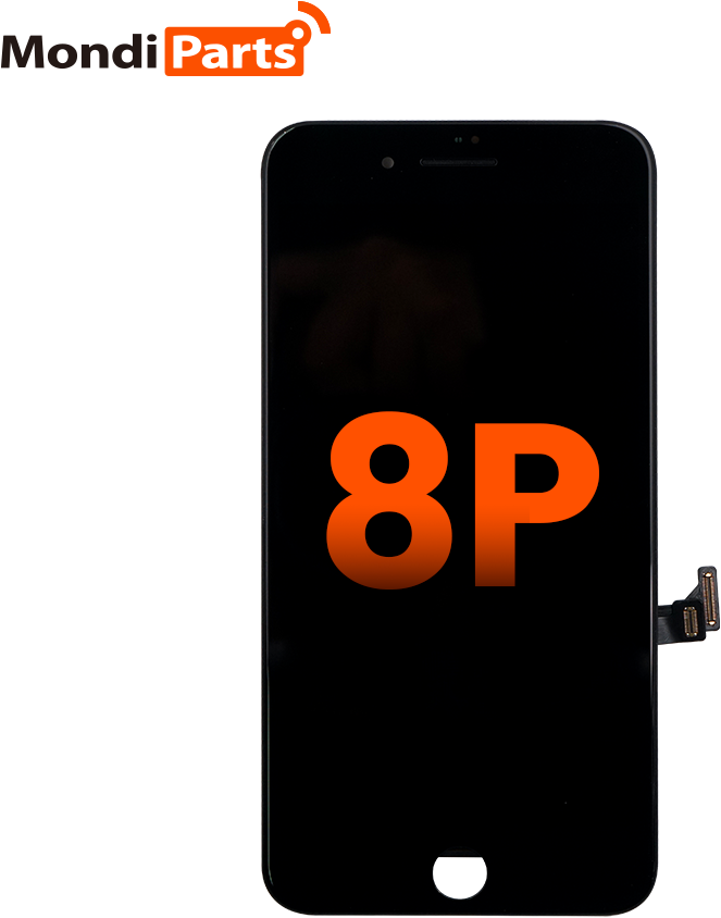 iPhone 8G Plus LCD Display INCELL Zwart | MondiParts B.V.