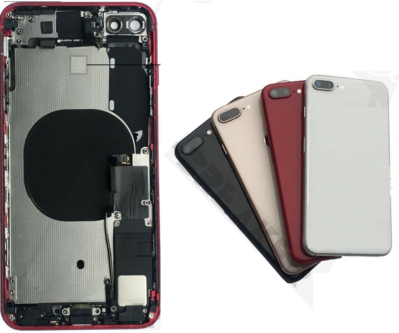 iPhone 8G Plus - Back Housing Complete (Pulled) no Battery - Gold