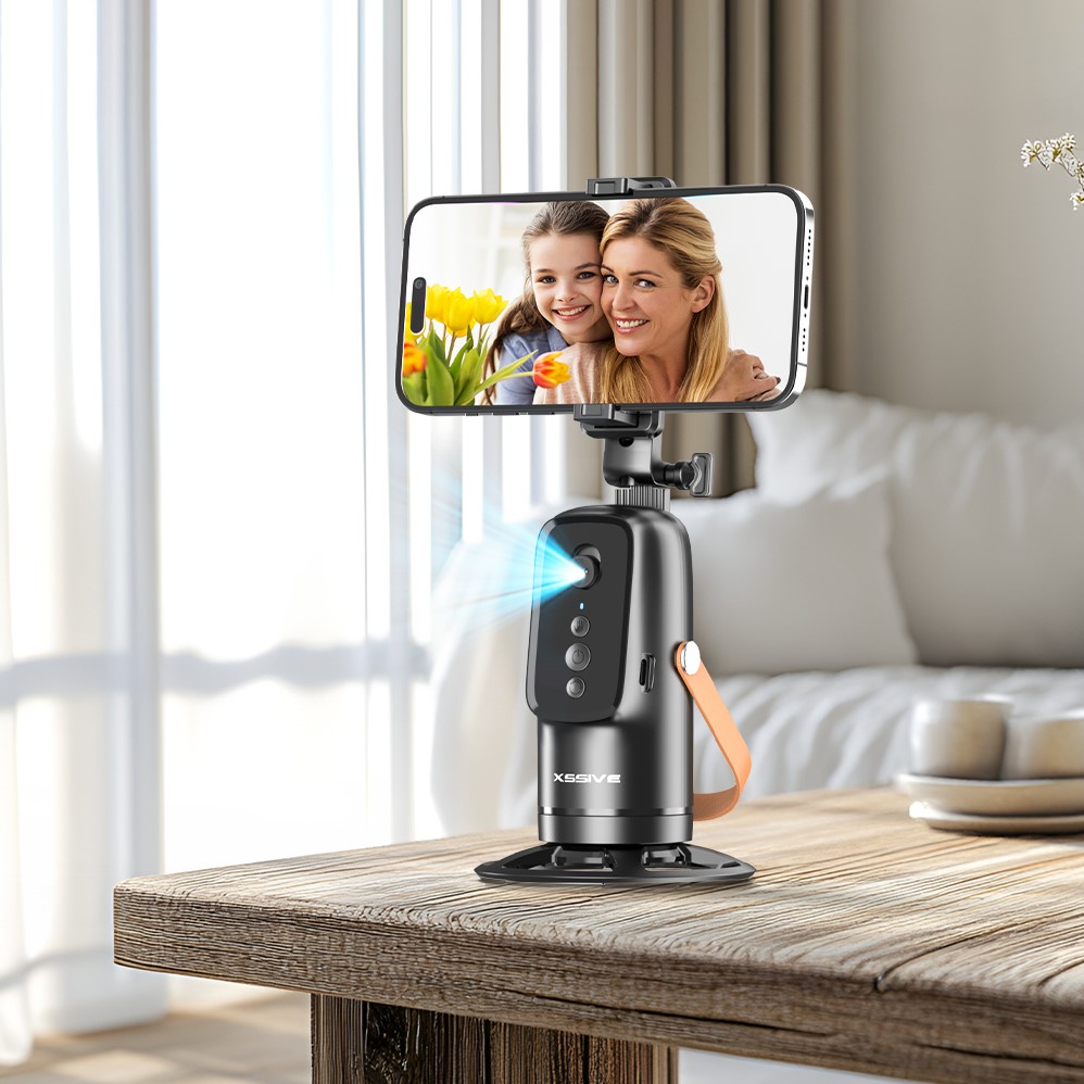 Xssive Smart AI Face Tracking Selfie Stick with Phone Stand XSS-FT03 ...