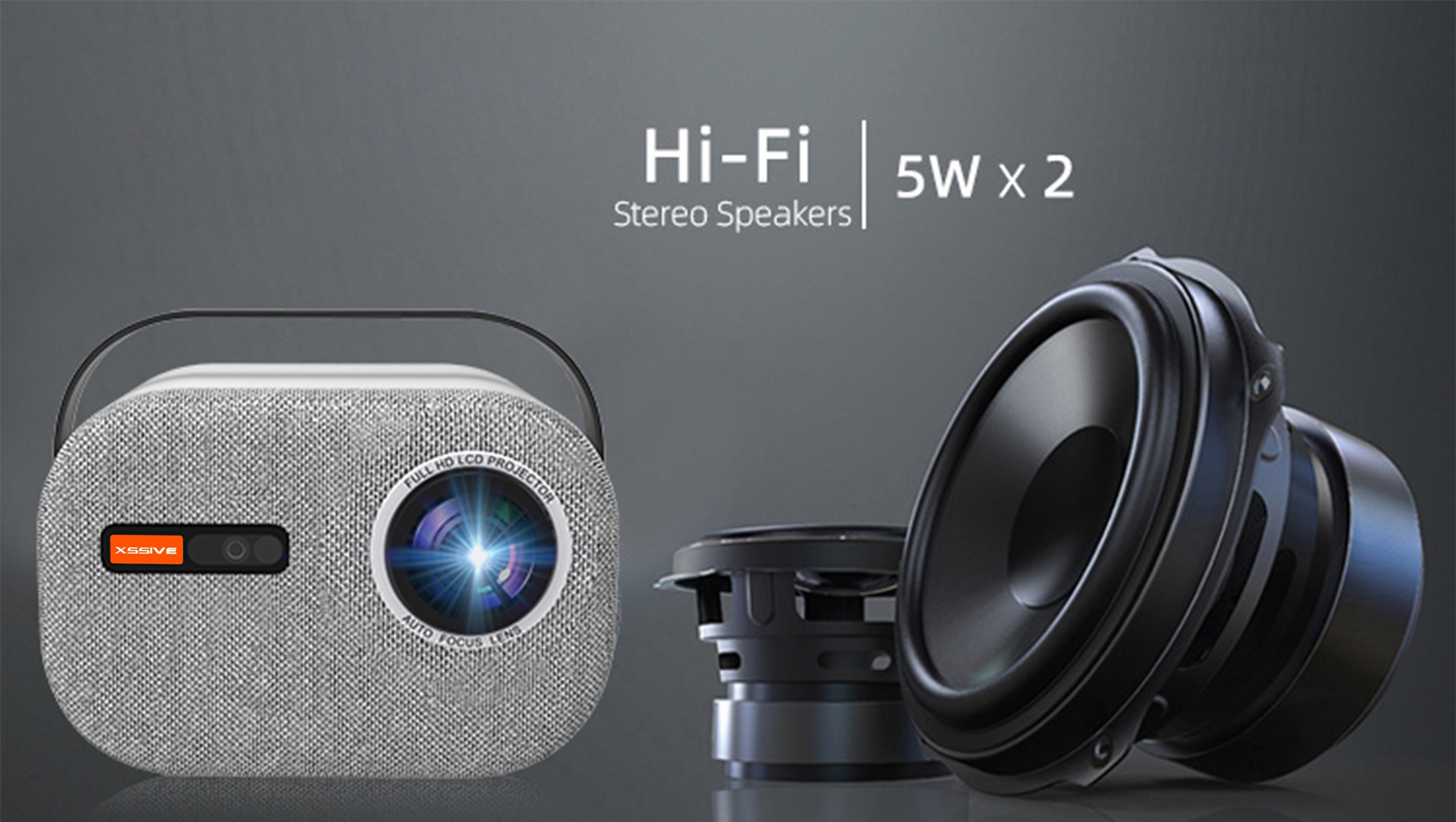 Xssive Multimedia Projector XSS-PJ02 | MondiParts B.V.