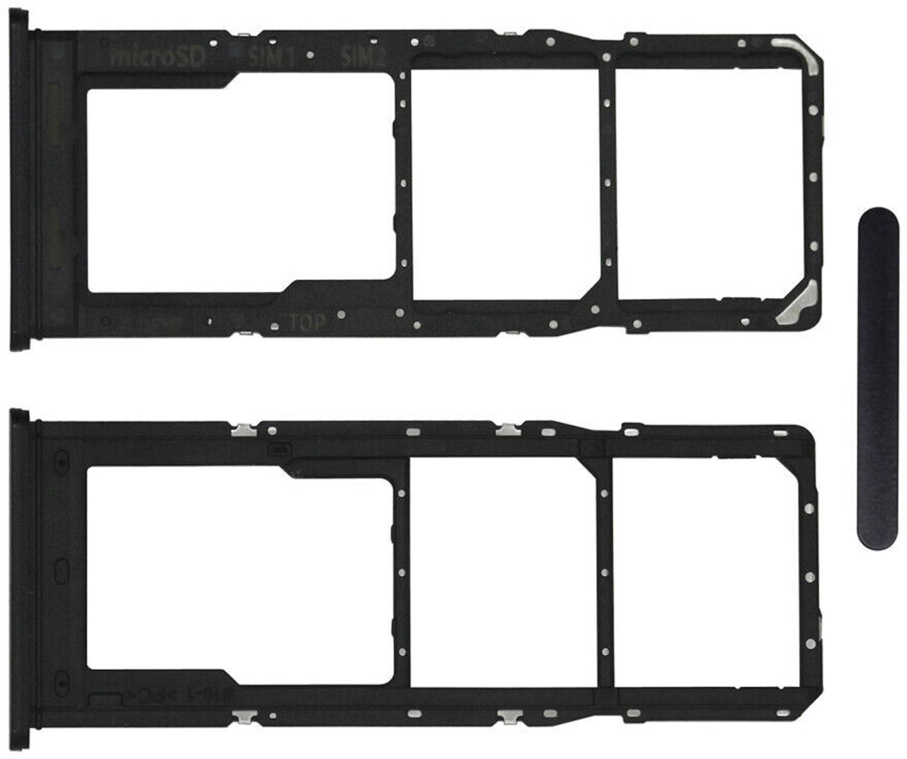Galaxy A13 5G - Sim Tray - Zwart | MondiParts B.V.