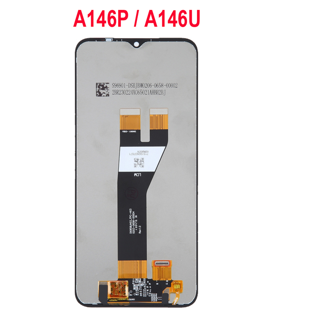 LCD Display Galaxy A14 A146P No Frame New/ORG - Zwart | MondiParts B.V.