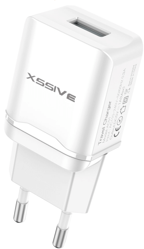 Xssive AC52 USB Adapter XSS-AC52 - USB 2.0 - Wit | MondiParts B.V.