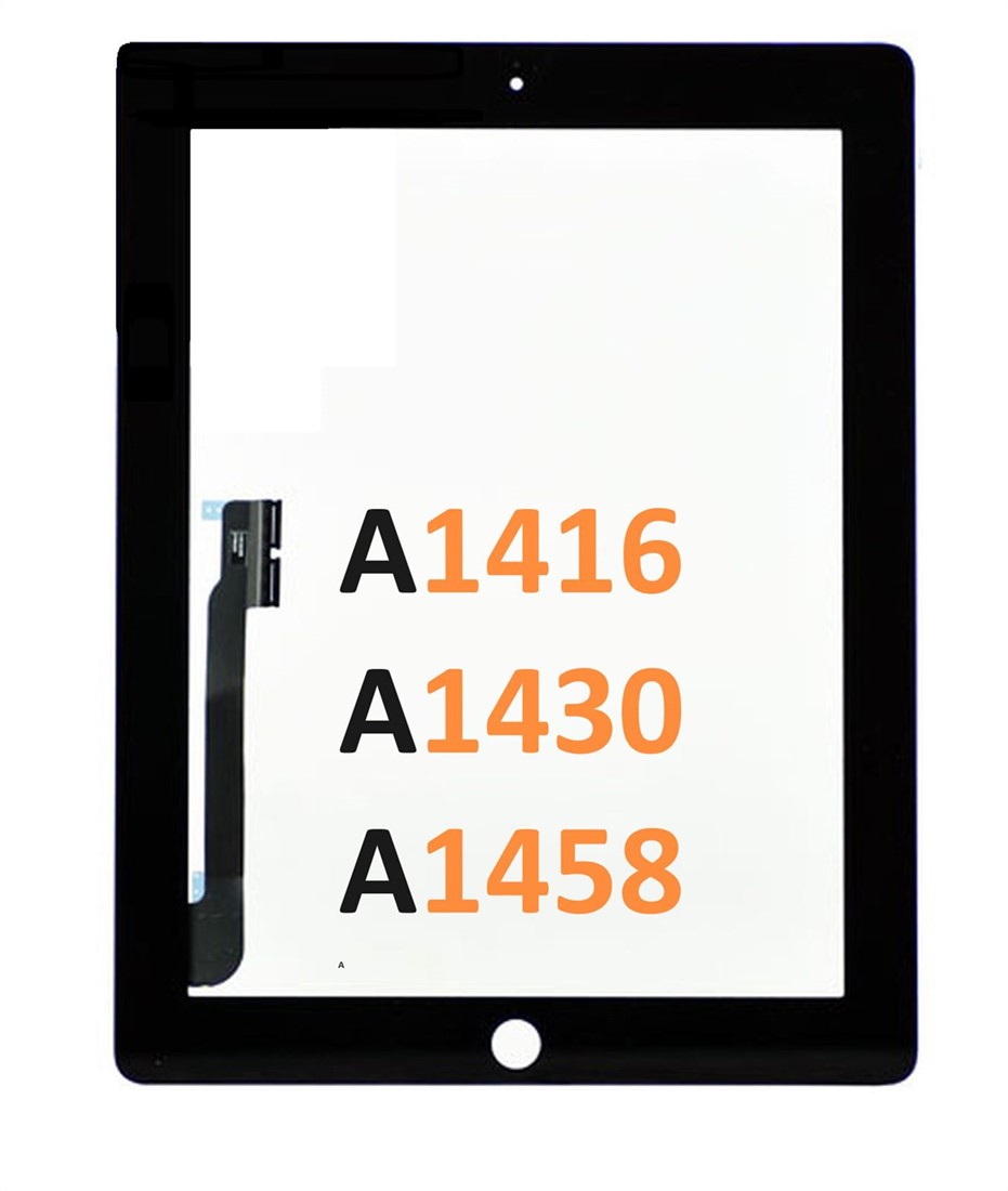iPad 3/4 - Touch Screen - Zwart | MondiParts B.V.
