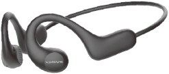 Xssive Open Ear Air Conduction Headset XSS-AIRC02 - Black | MondiParts B.V.