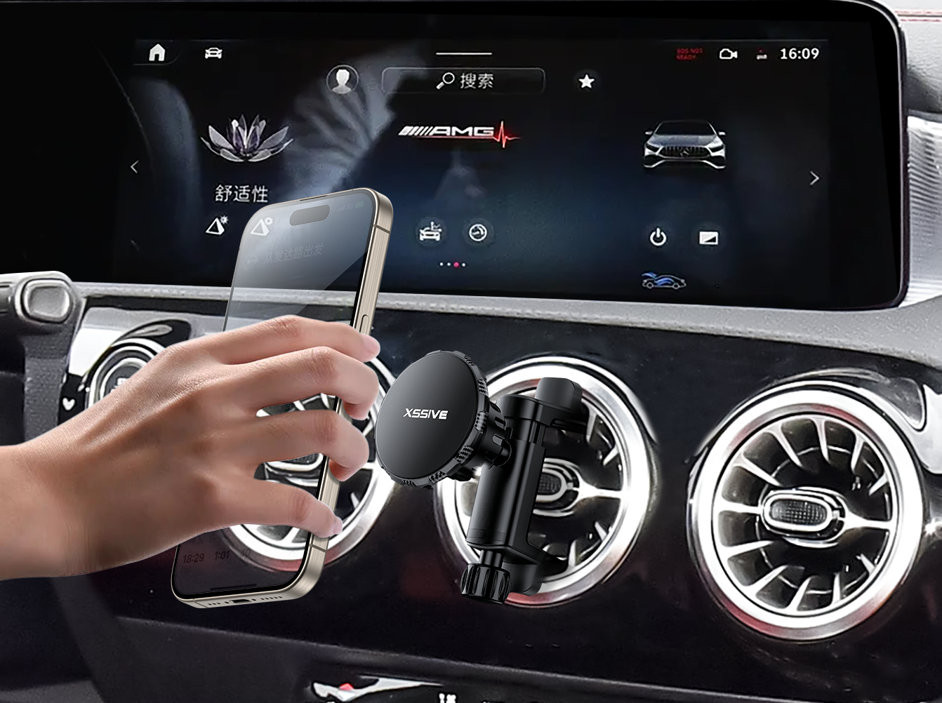 Xssive Air Vent Magnetic Car Holder XSS-CH131 | MondiParts B.V.