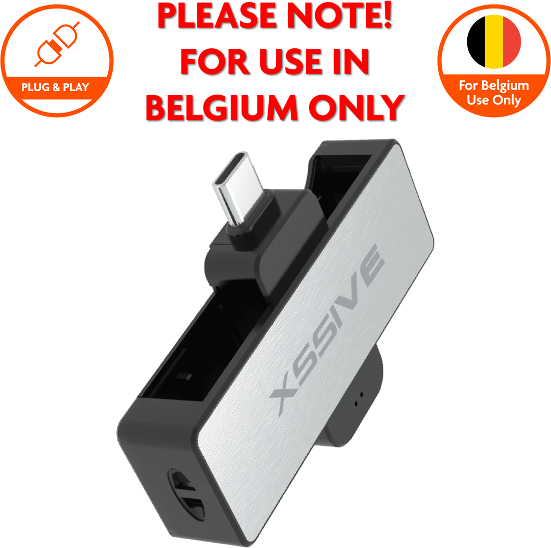 Xssive USB-C Smart ID Card Reader XSS-CR02-C | MondiParts B.V.