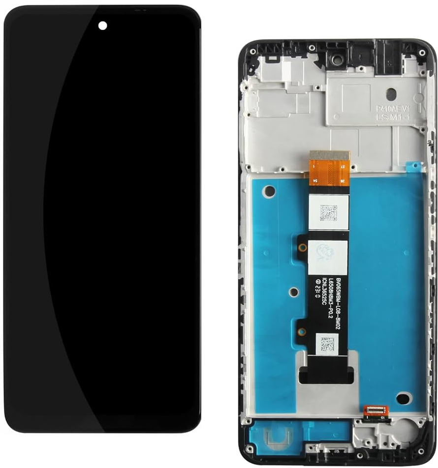 Moto G22 - LCD Display Complete with Frame ORG - Zwart | MondiParts B.V.