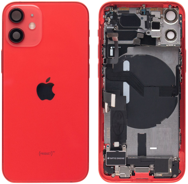 iPhone 12 Mini - Back Housing Complete no Battery (Pulled) - Rood ...