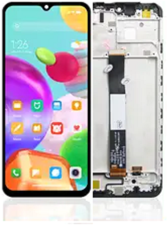 LCD Display Service Pack Xiaomi Redmi 10A (2022) with Frame - Zwart | MondiParts B.V.