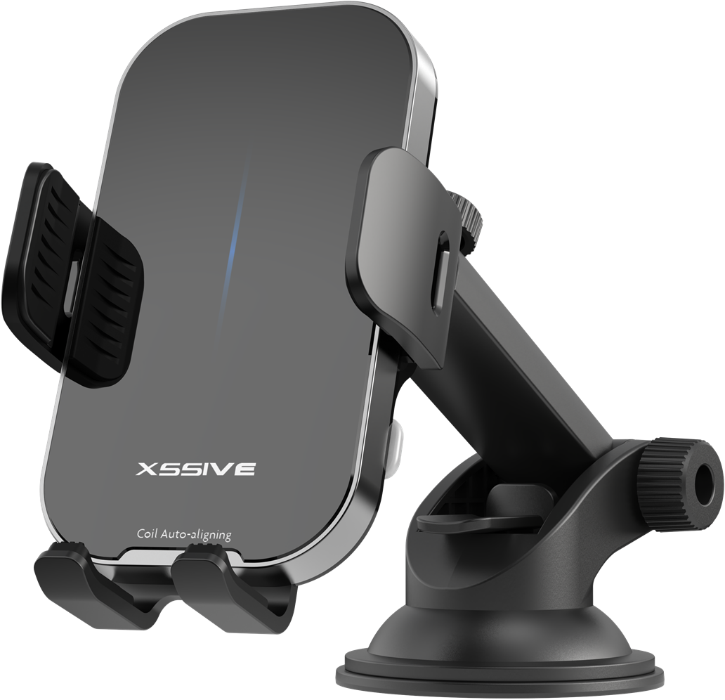 Xssive 15W Wireless Charger Auto Coil Aligning Car Holder XSS-CH100 ...