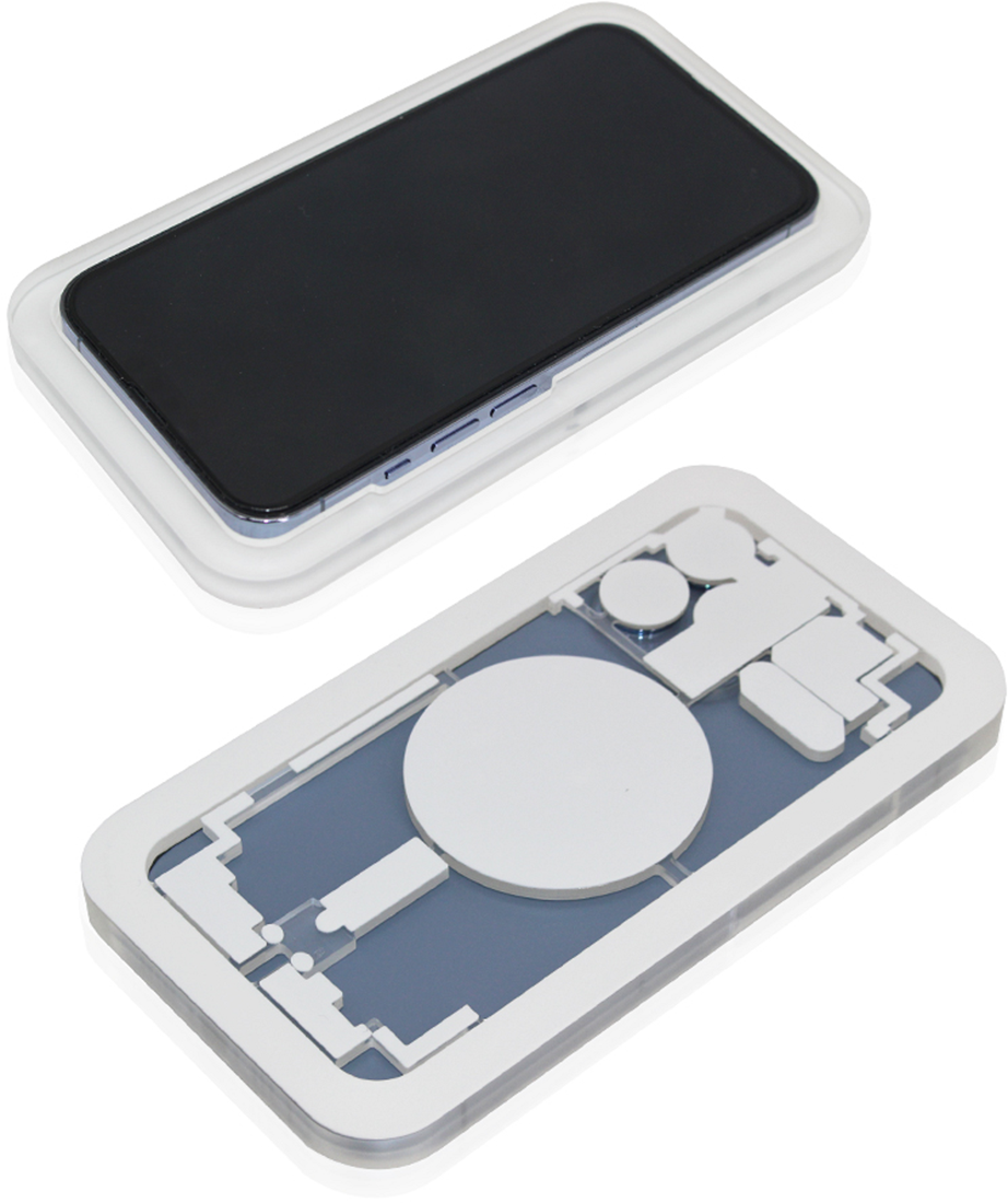 M-Triangel Back Cover Protection Mold iPhone 13 Pro Max | MondiParts B.V.