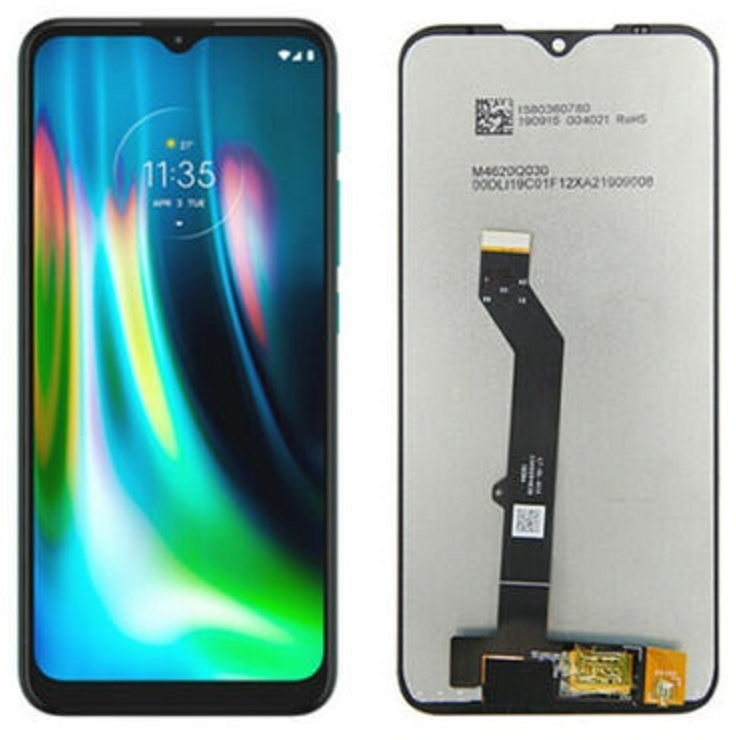 Moto G9 Play - LCD Display Compleet no Frame - Zwart | MondiParts B.V.