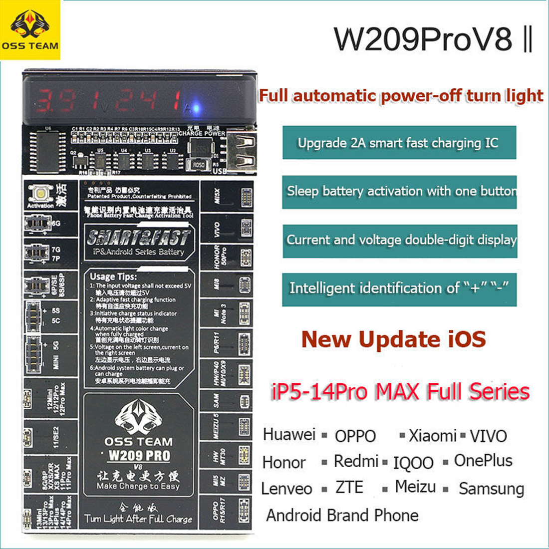 Oss Team W209 Pro V8 - iPhone 14 Serie | MondiParts B.V.