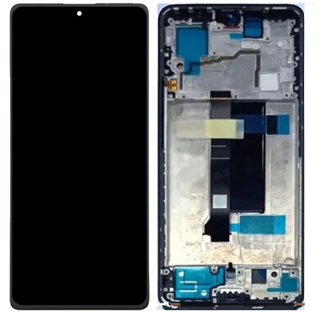 Xiaomi Redmi Note 13 Pro 5G - LCD Display Complete w/Frame ORG - Zwart ...