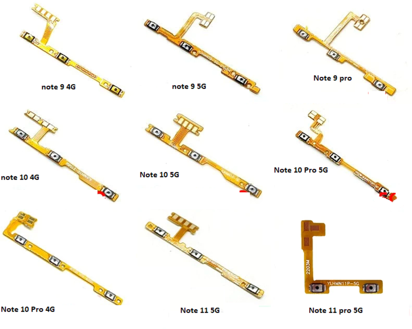 RedMi Note 10 Pro 4G - Power Volume Flex | MondiParts B.V.