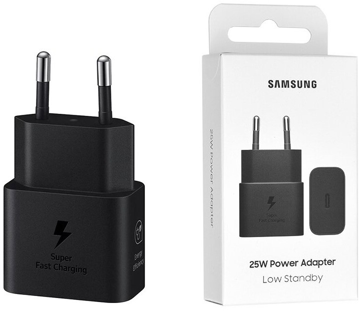 Samsung 25W Power Adapter USB-C EP-T2510NBEGWW - Zwart (met verpakking ...