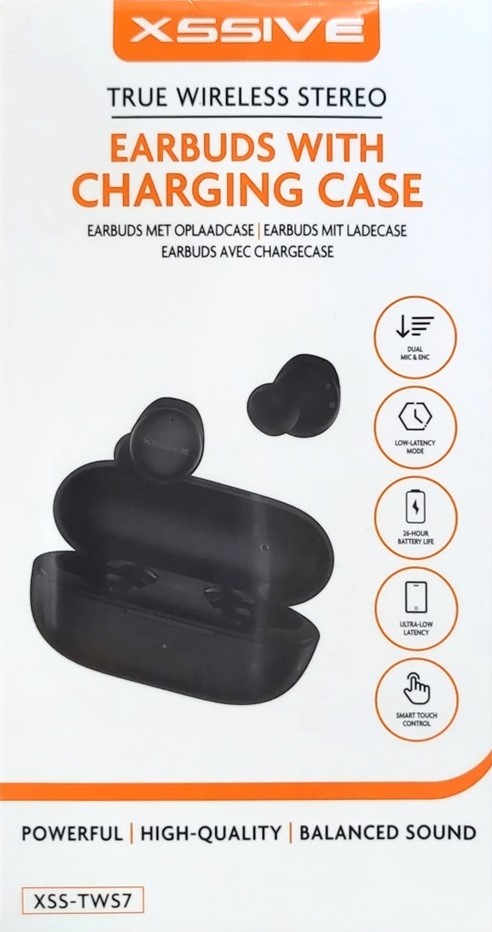 Xssive Wireless Earbuds Xss Tws7 Black Mondiparts B V