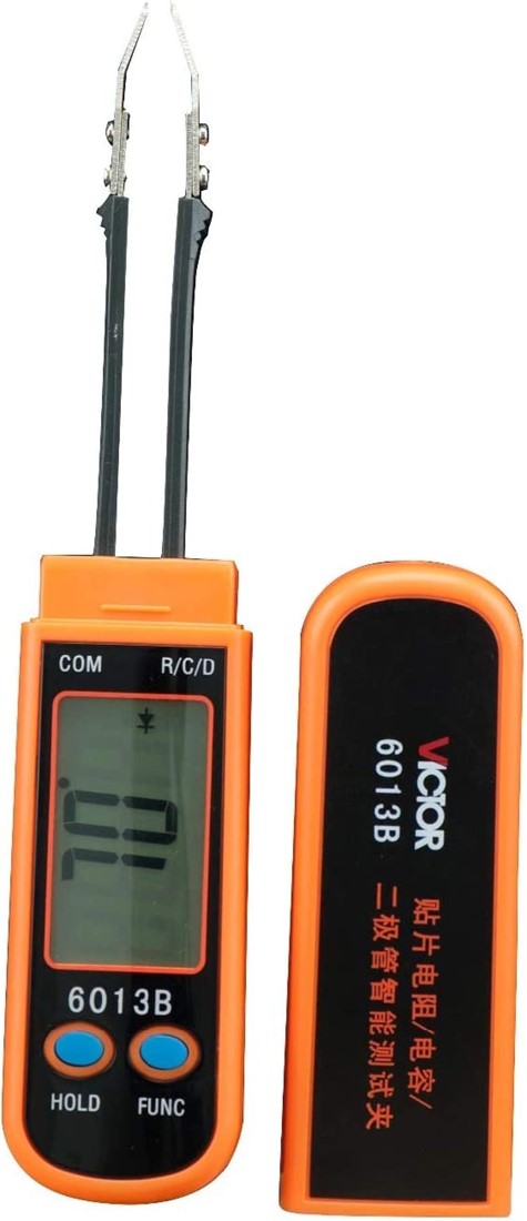 Victor 6013B Resistance Capacitance Diode Intelligent Tweezers Tester ...