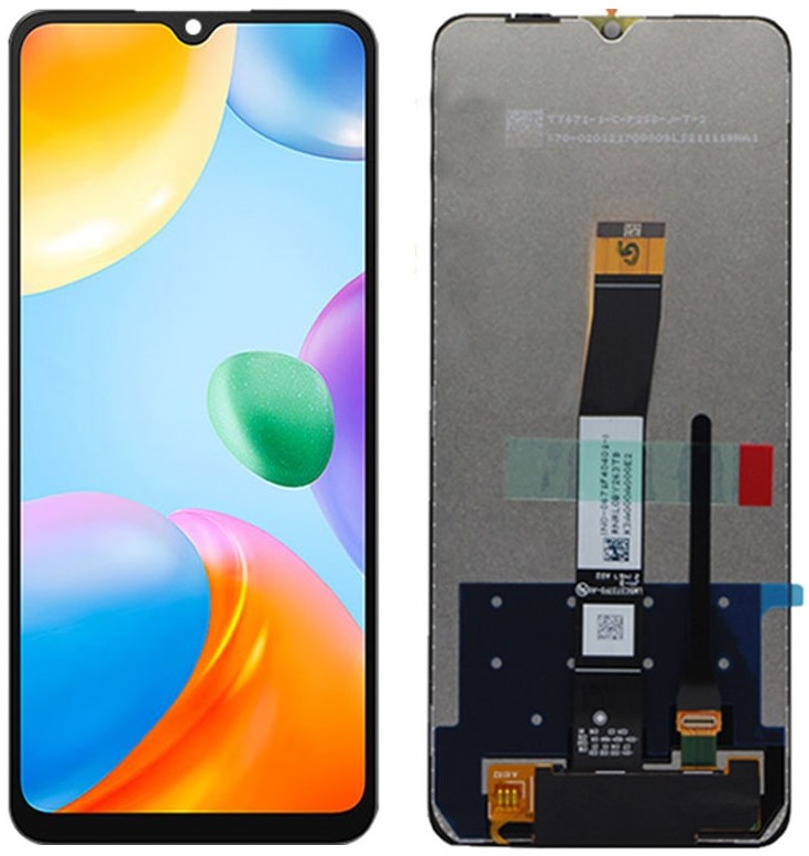 Xiaomi Redmi 10C - LCD Display Complete no Frame - Zwart | MondiParts B.V.