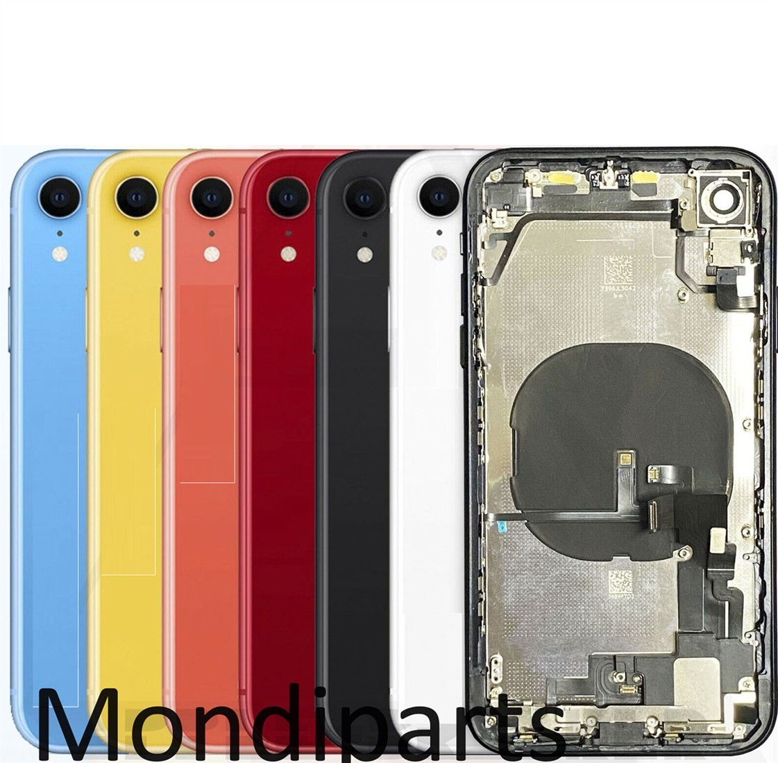 iPhone XR - Back Housing Complete (Pulled) - Blue