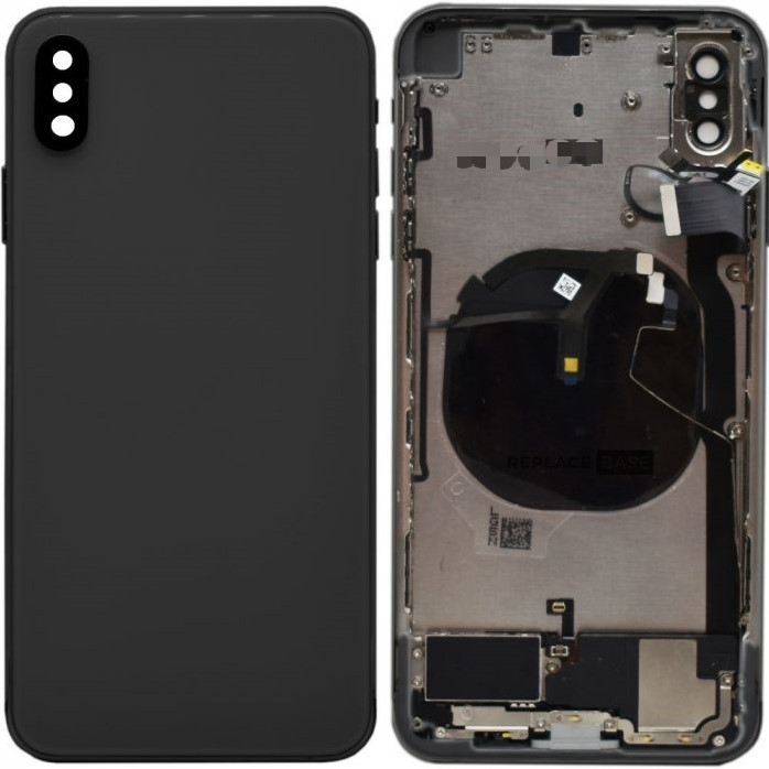 iPhone XS Max - Back Housing Complete (Pulled) - no Battery - Zwart ...