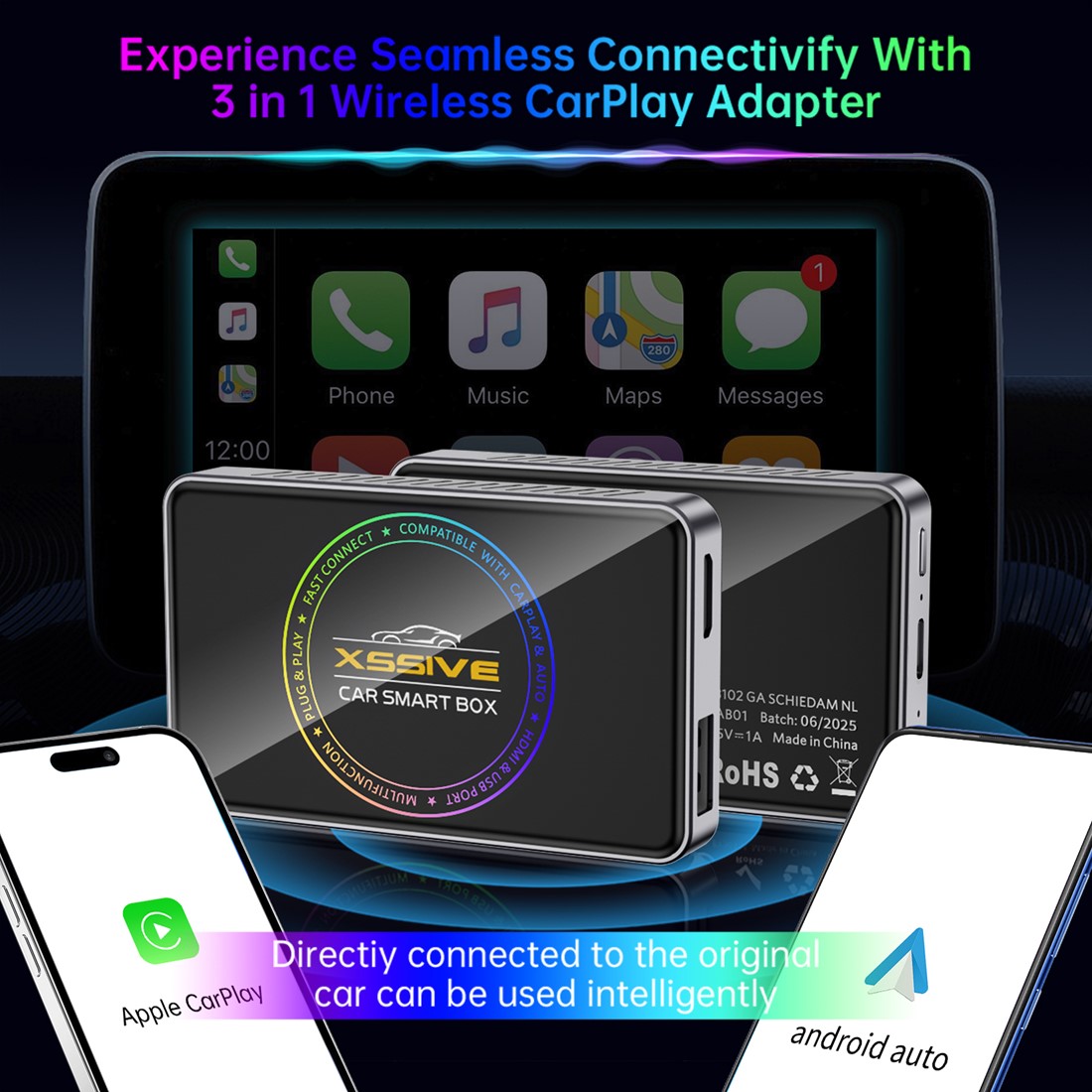 Xssive Multimedia Car Smart Box XSS-CAB01 | MondiParts B.V.