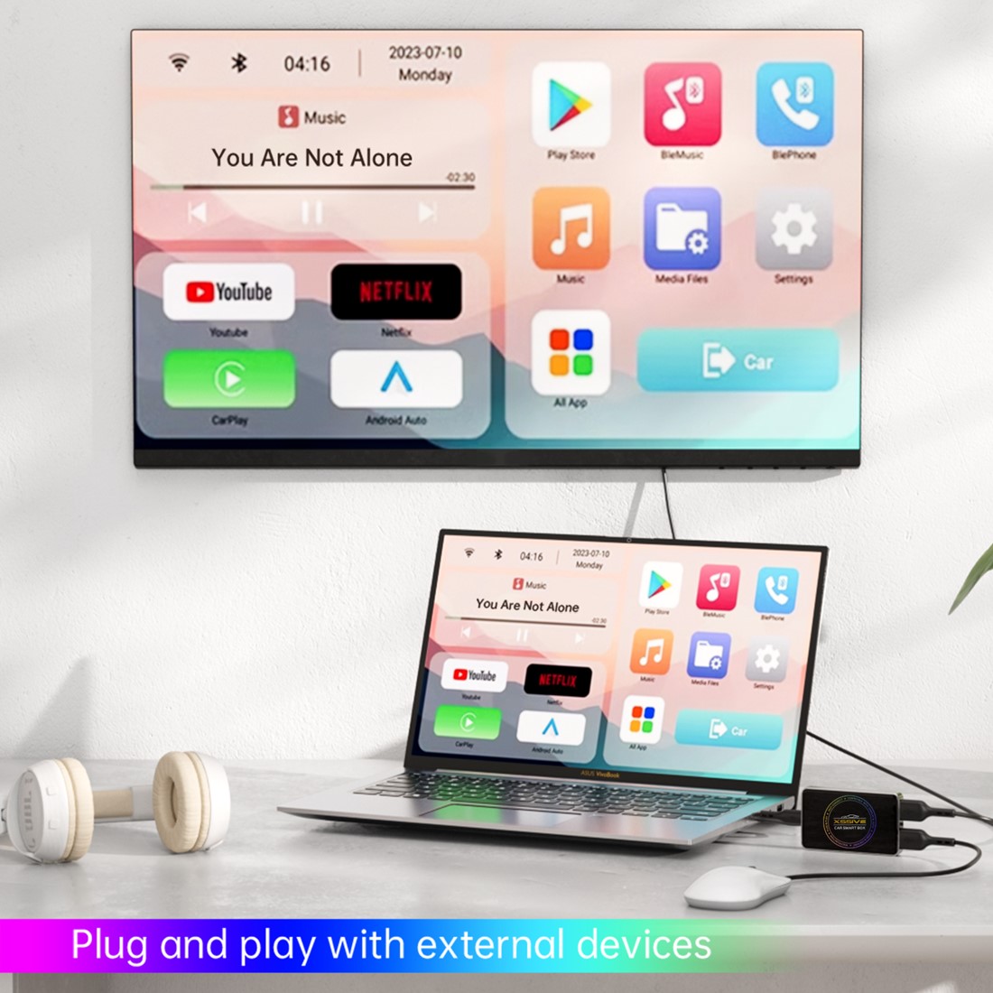 Xssive Multimedia Car Smart Box XSS-CAB01 | MondiParts B.V.