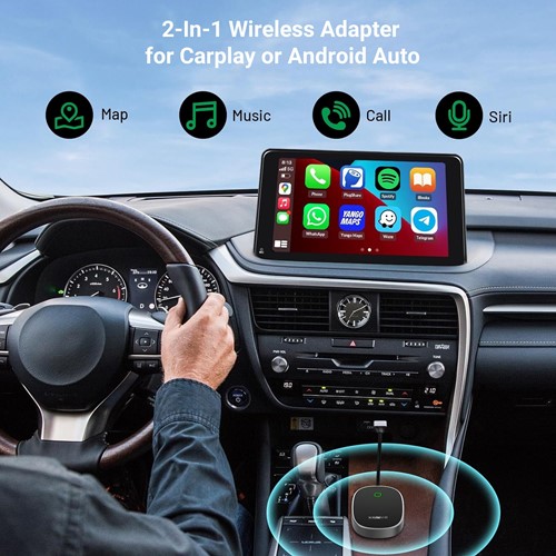 Xssive Wireless Adapter Car Play & Android Auto XSS-CP01 | MondiParts B.V.