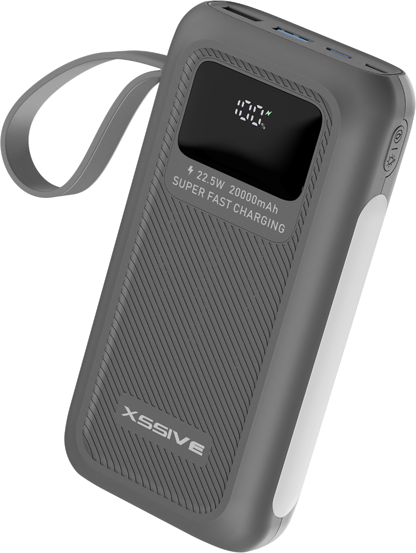 Xssive 22.5W PD Powerbank incl. Cable 20.000mAh XSS-PB48N | MondiParts B.V.